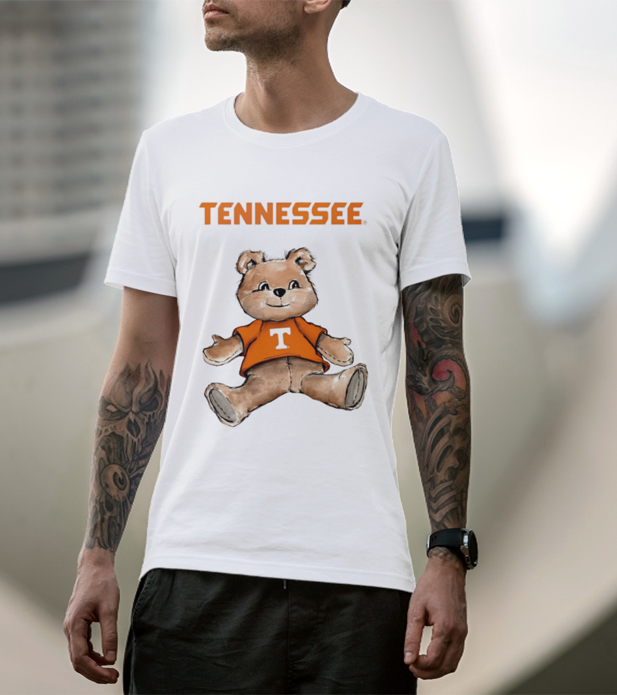 Tennessee Volunteers Teddy Bear Orange T T-Shirt