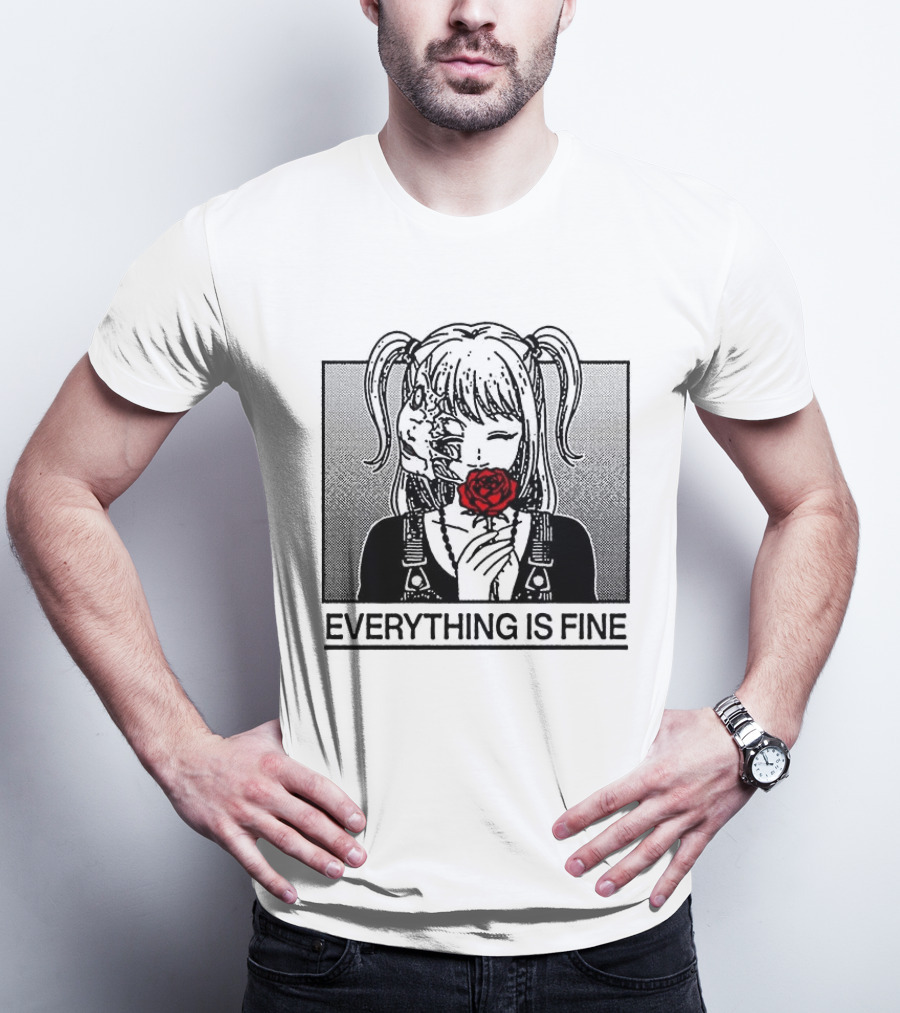 Tomie Kawakami Everything Is Fine Anime T-Shirt