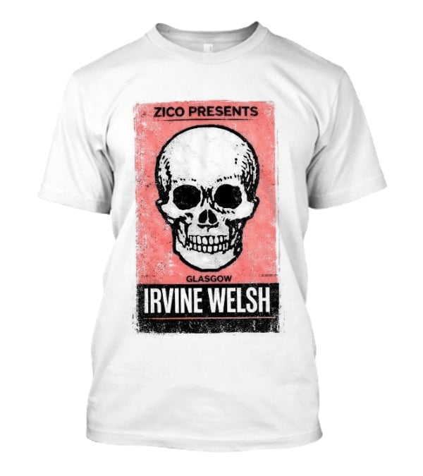Zico Presents Irvine Welsh Glasgow Skull Red T-Shirt