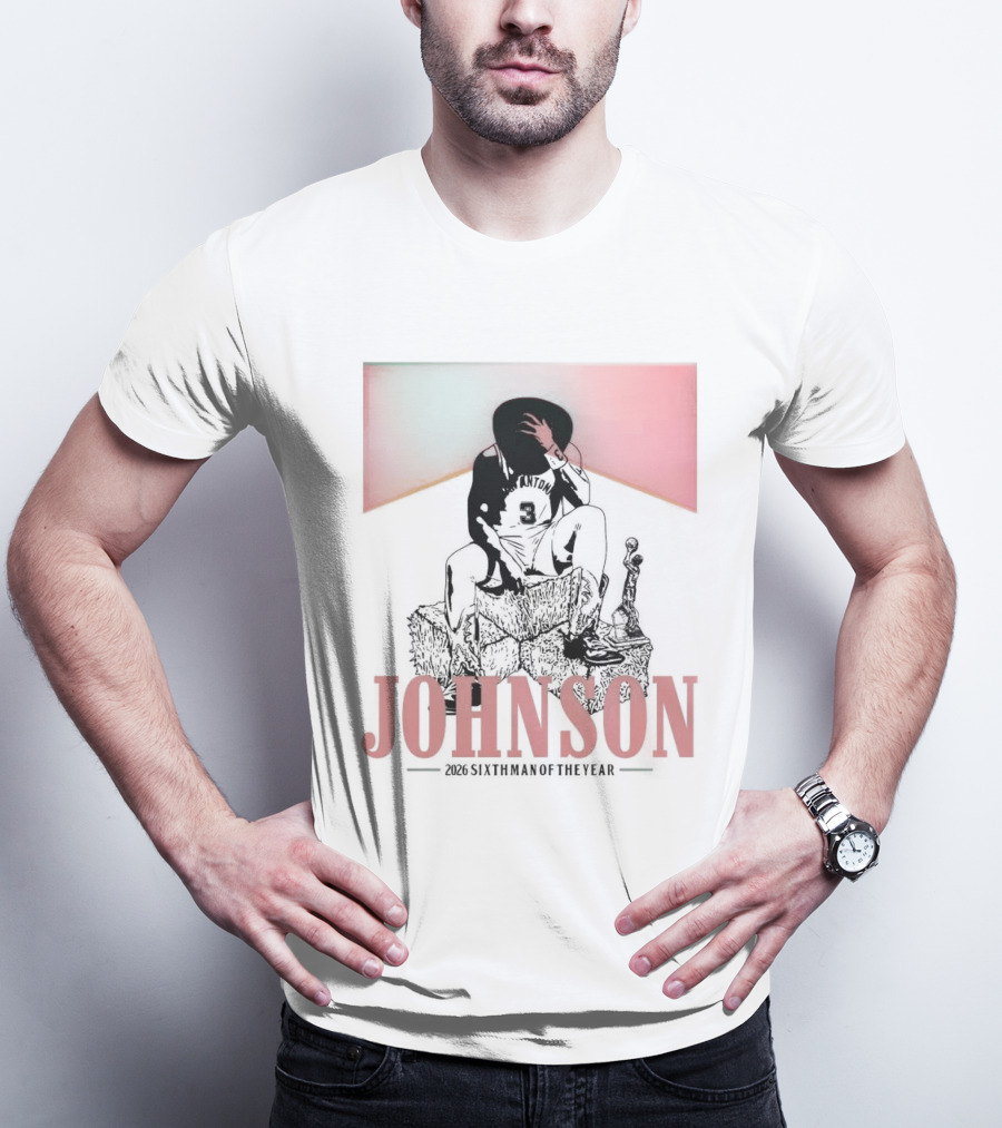Johnson 26 Sixthman Of The Year 2026 T-Shirt