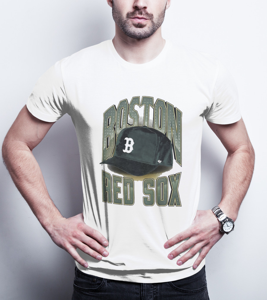 Boston Red Sox B Hat 47 Brand City Connect Dune Tubular T-Shirt