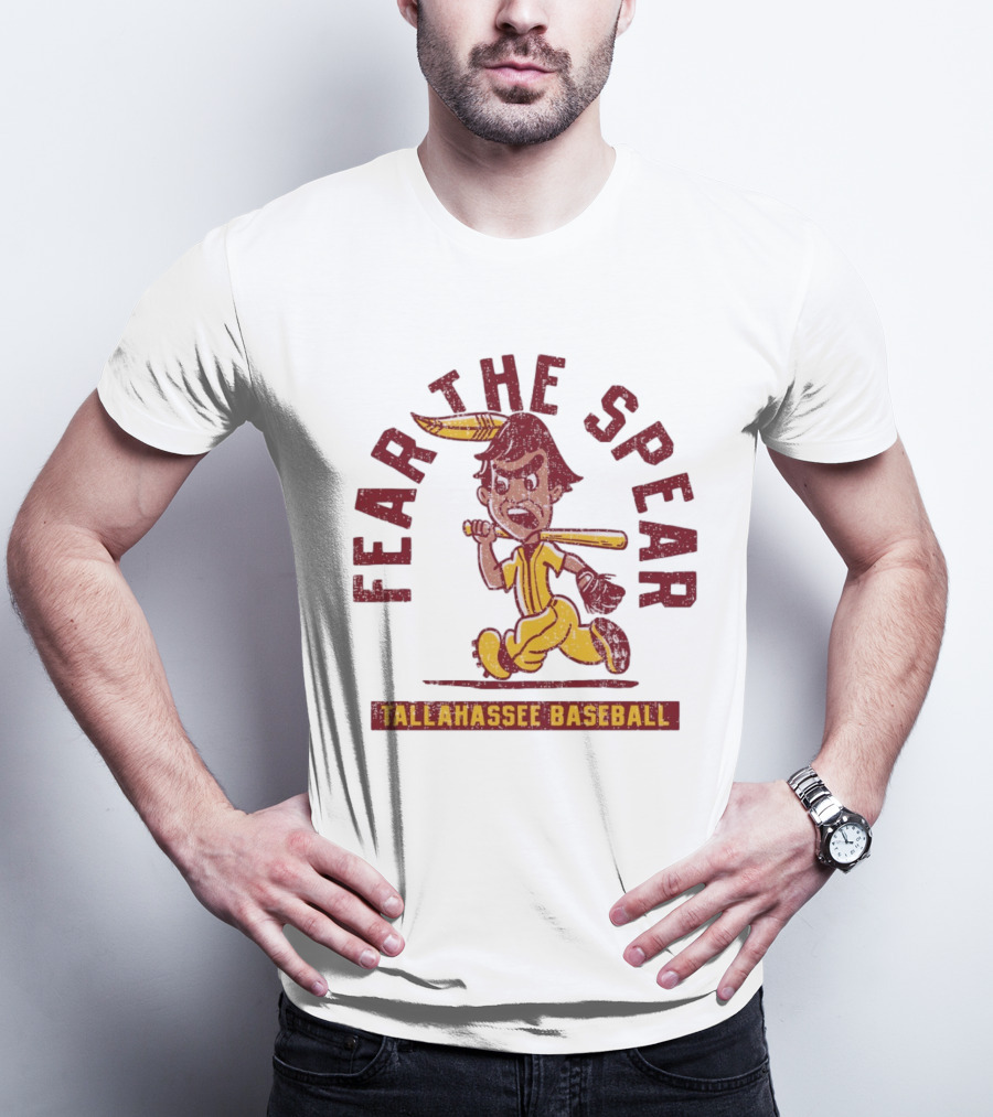 Florida State Seminoles Fear The Spear Tallahassee Baseball T-Shirt