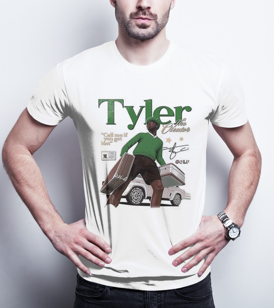 Tyler The Creator Call Me If You Get Lost Vintage Aesthetic Golf Wang T-Shirt