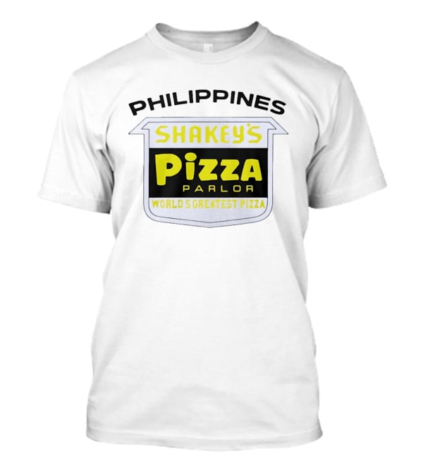 Philippines Shakey's Pizza Parlor World's Greatest Pizza T-Shirt