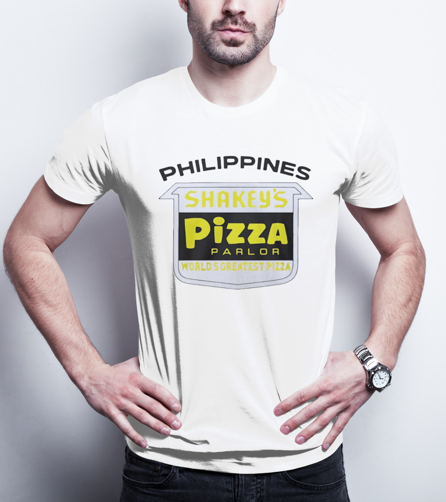 Philippines Shakey's Pizza Parlor World's Greatest Pizza T-Shirt