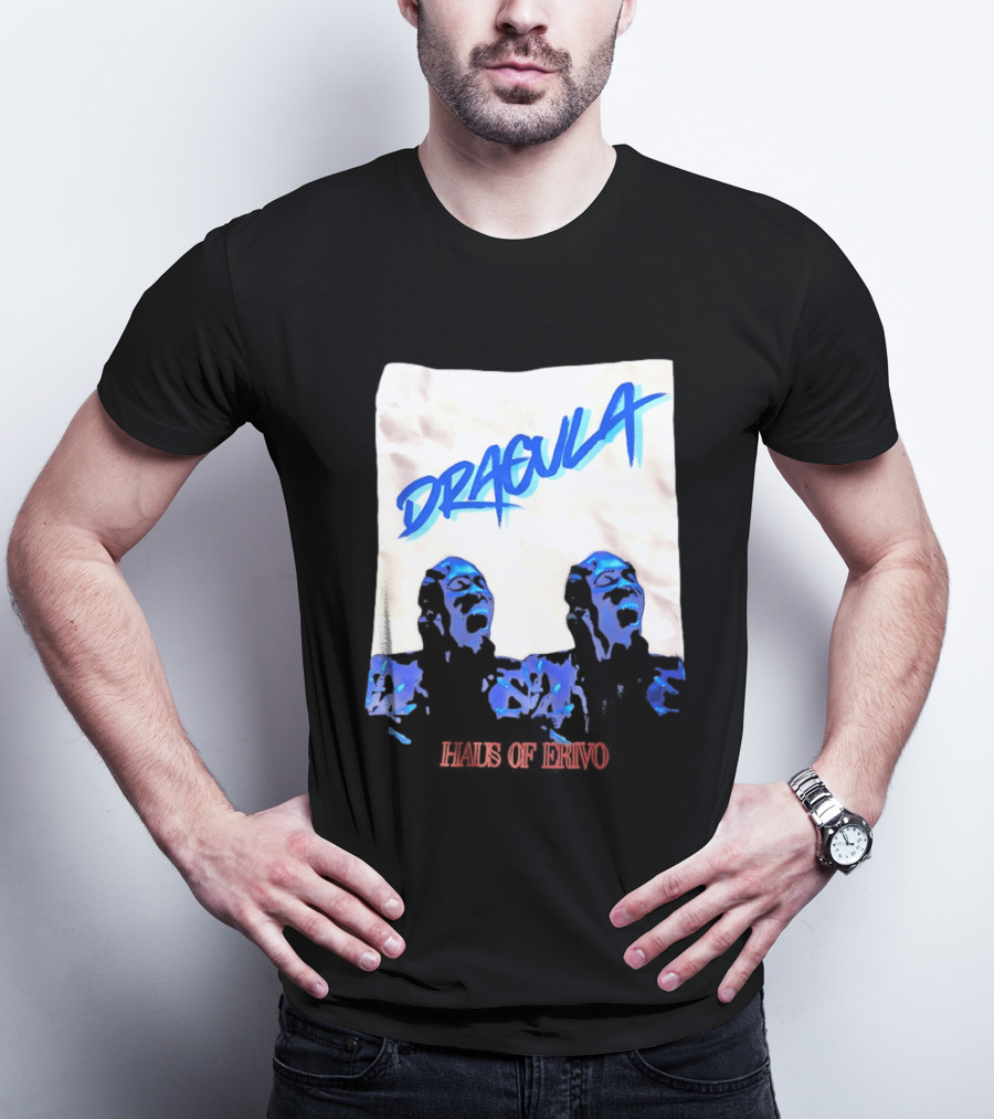 Cynthia Erivo Dracula Haus Of Erivo Blue Artistic T-Shirt