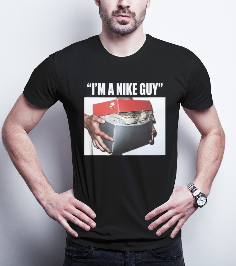 LeBron James Nike Air Cash Sneaker Box T-Shirt
