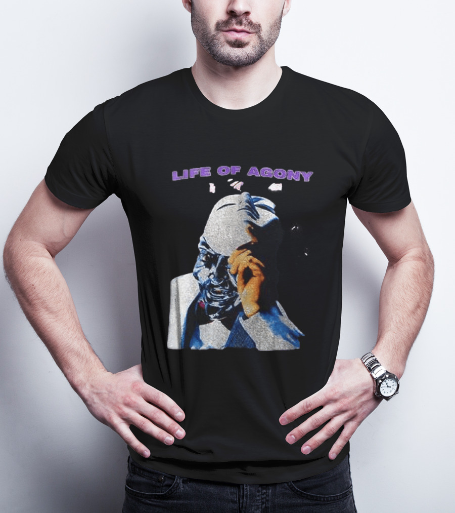 Life Of Agony Ugly Masked Face T-Shirt