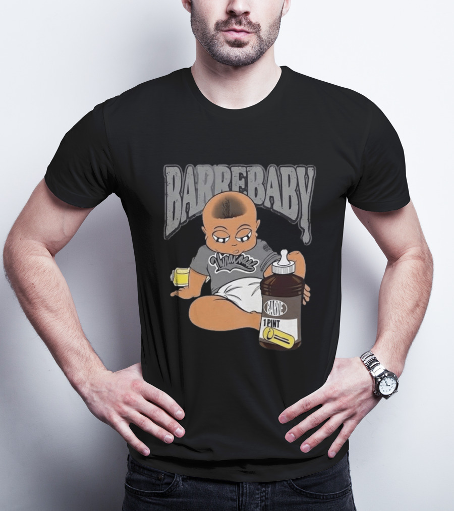 Barrebaby Lil Wayne Syrup 1 Pint Vintage Baby Cartoon T-Shirt