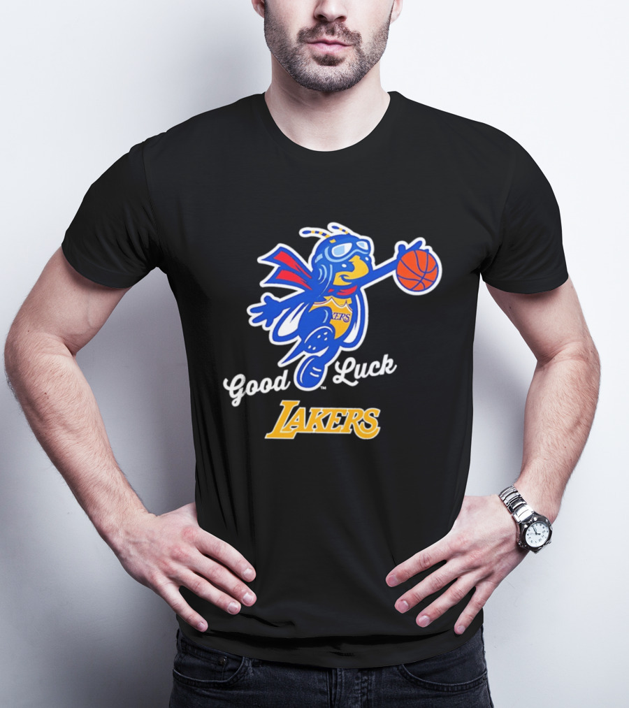 Good Luck Lakers Bee Basketball Team Spirit T-Shirt