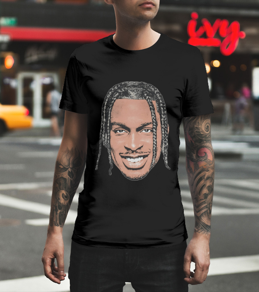 Shai Gilgeous Alexander Big Head Bootleg Style Basketball T-Shirt