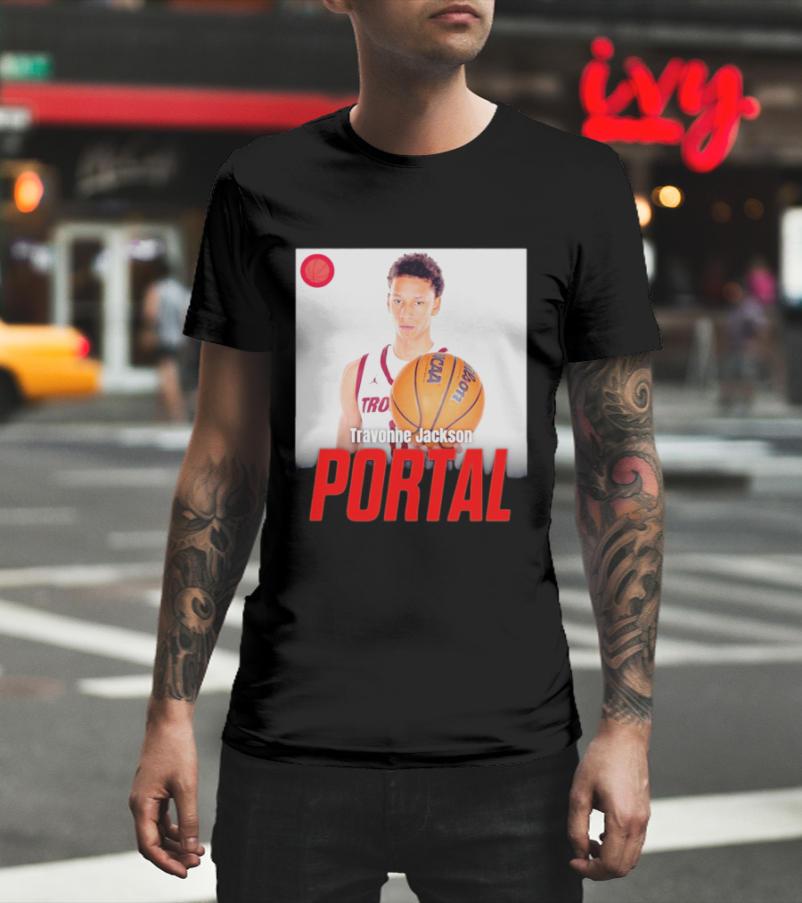 Travonne Jackson Portal NCAA Basketball T-Shirt