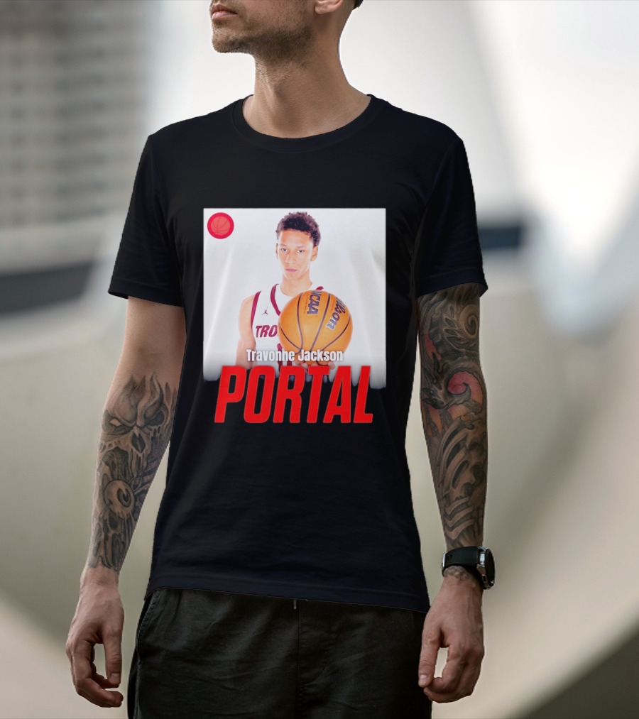 Travonne Jackson Portal NCAA Basketball T-Shirt