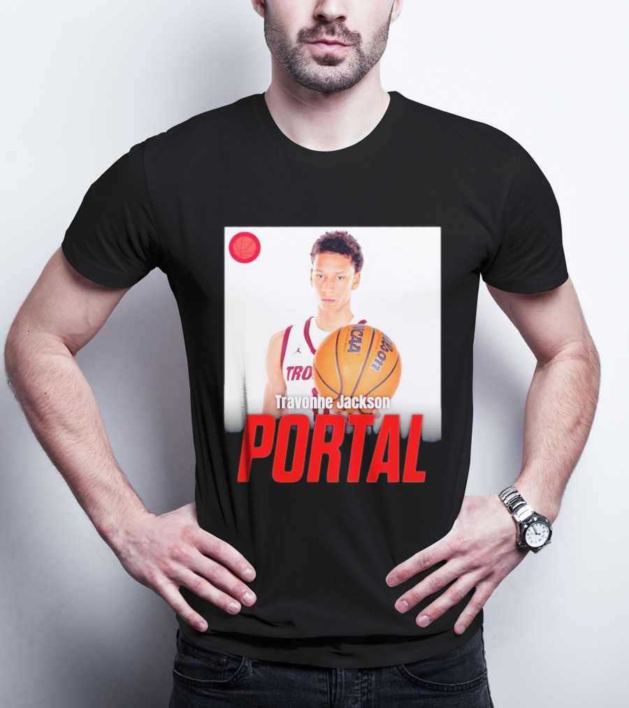 Travonne Jackson Portal NCAA Basketball T-Shirt