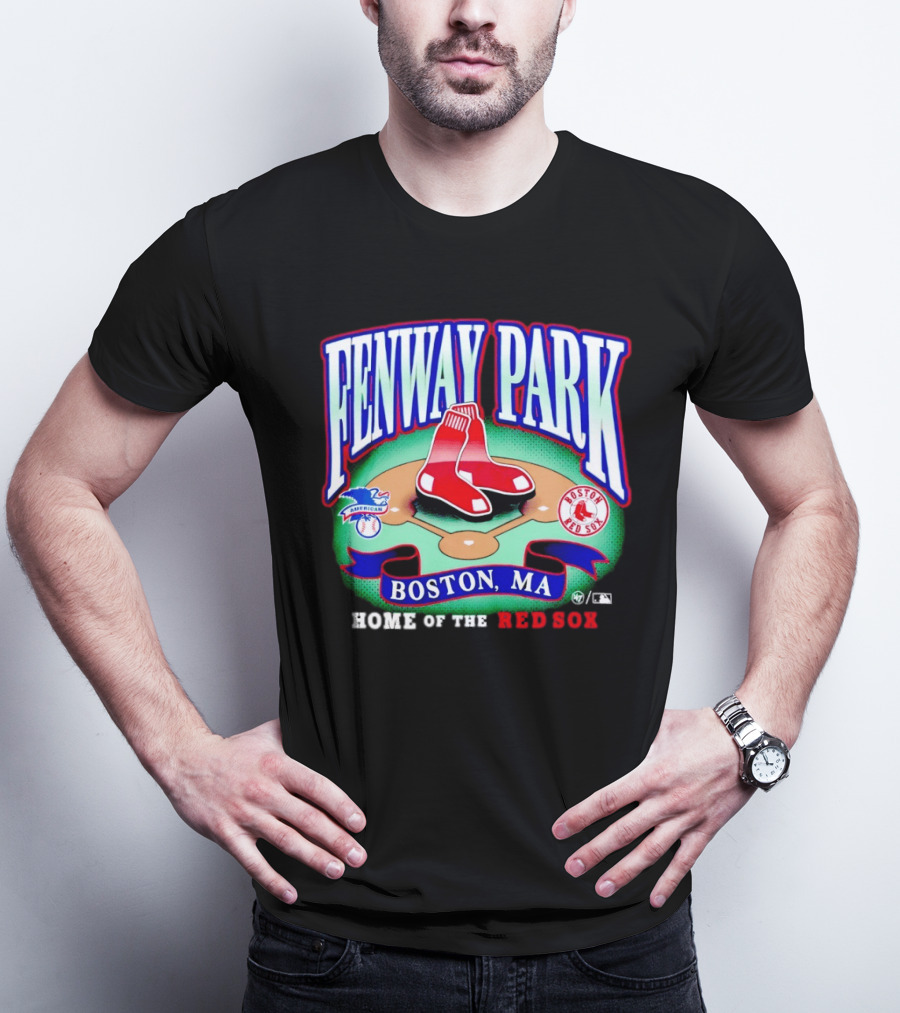 Boston Red Sox Fenway Park Boston MA Home Of The Red Sox American League 2026 T-Shirt