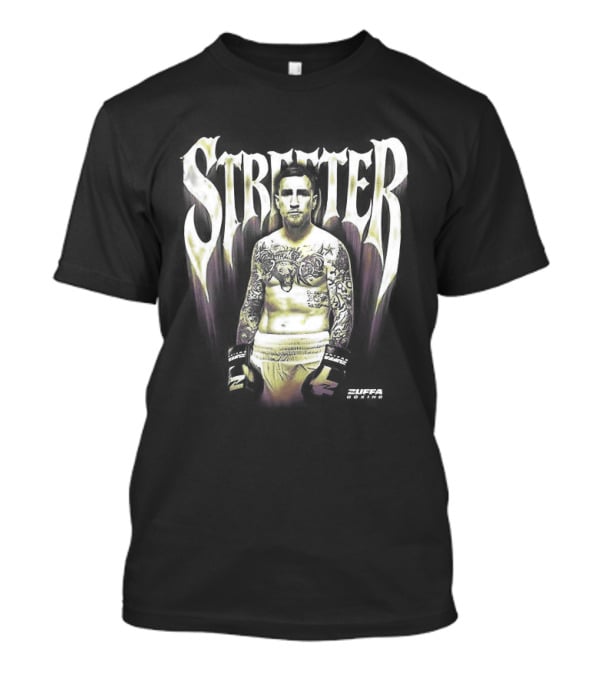 Casey Streeter Zuffa Boxing Fighter Pose Name T-Shirt