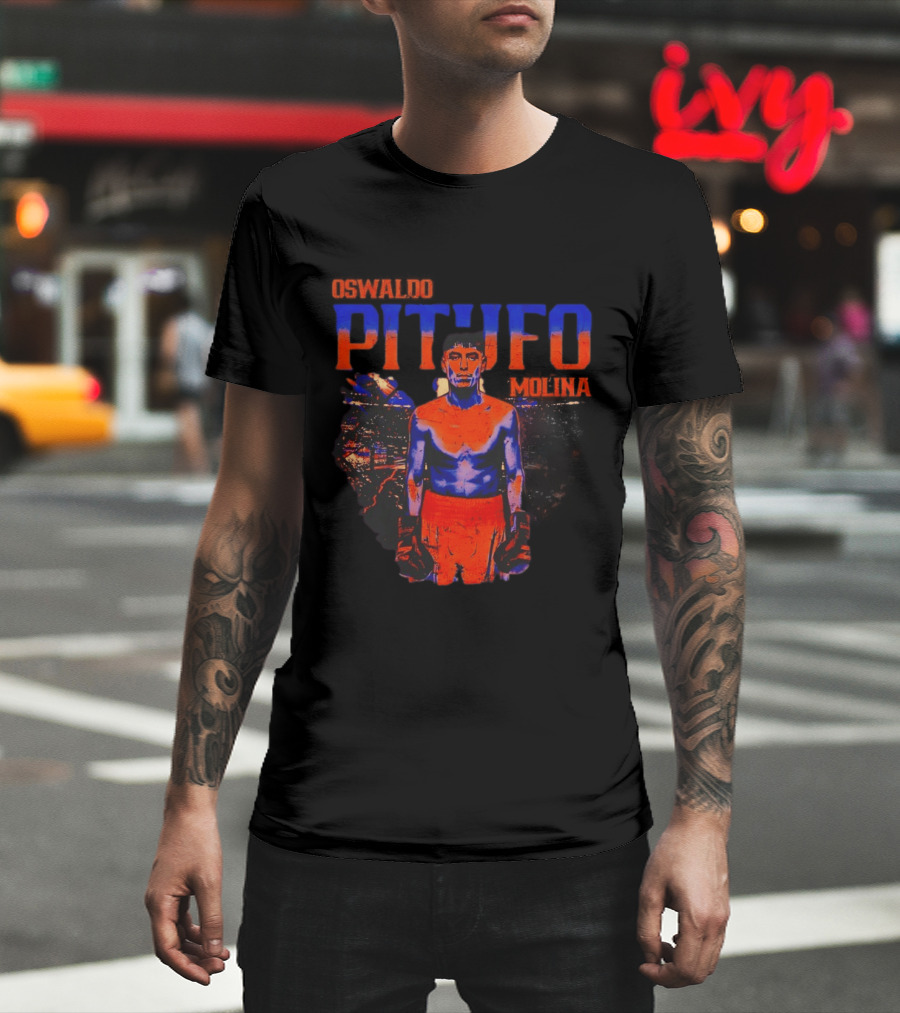 Original Pitufo Oswaldo Molina Boxing T-Shirt