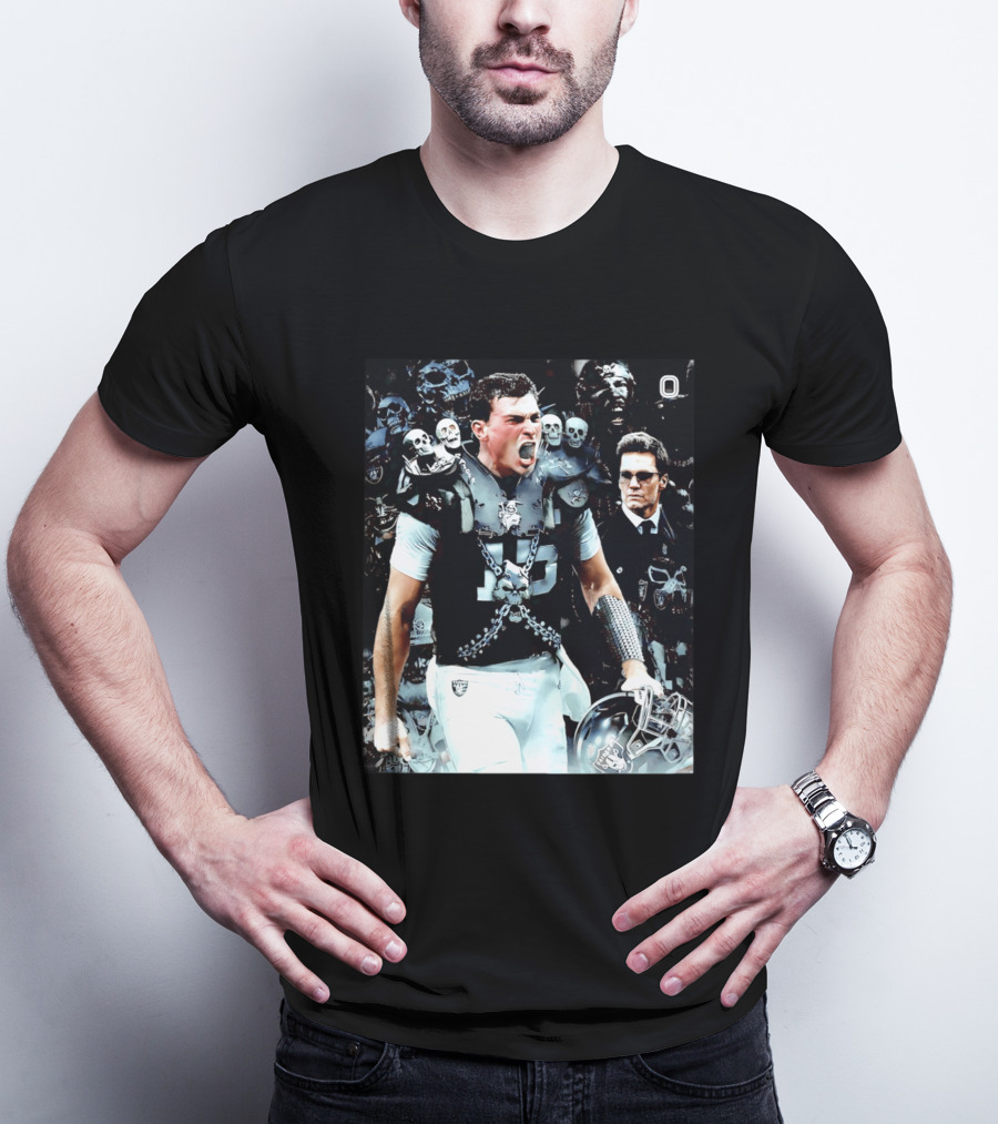 Raider Fernando Mendoza Draft 2026 Skull Knight T-Shirt