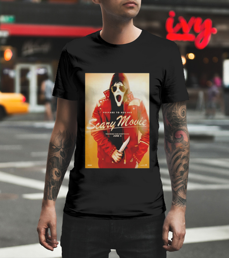 Scary Movie Prepare To Hee Hee Touching Fans Everywhere June 5 Michael T-Shirt