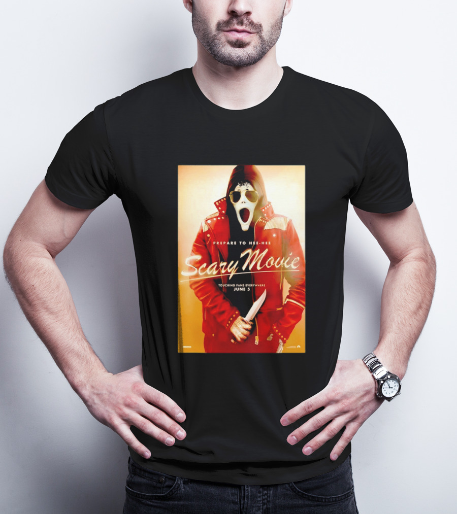 Scary Movie Prepare To Hee Hee Touching Fans Everywhere June 5 Michael T-Shirt