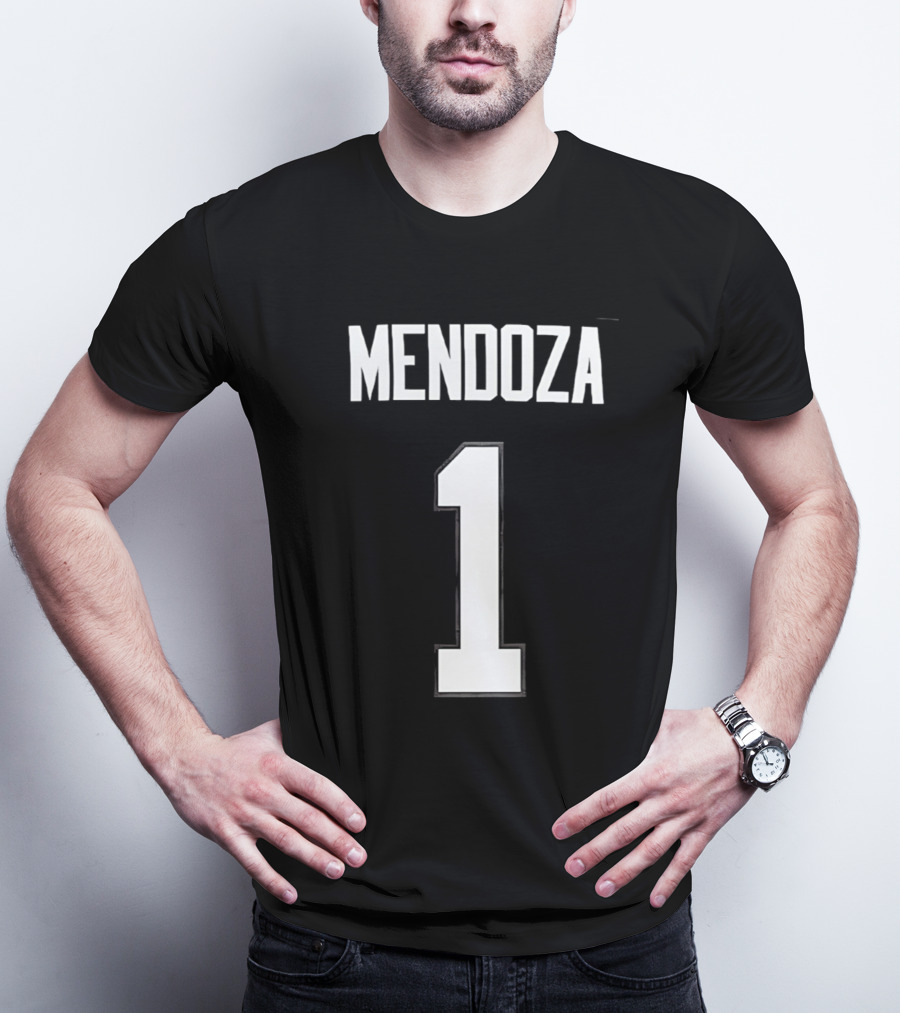 Las Vegas Raiders Fernando Mendoza Number 1 Jersey T-Shirt
