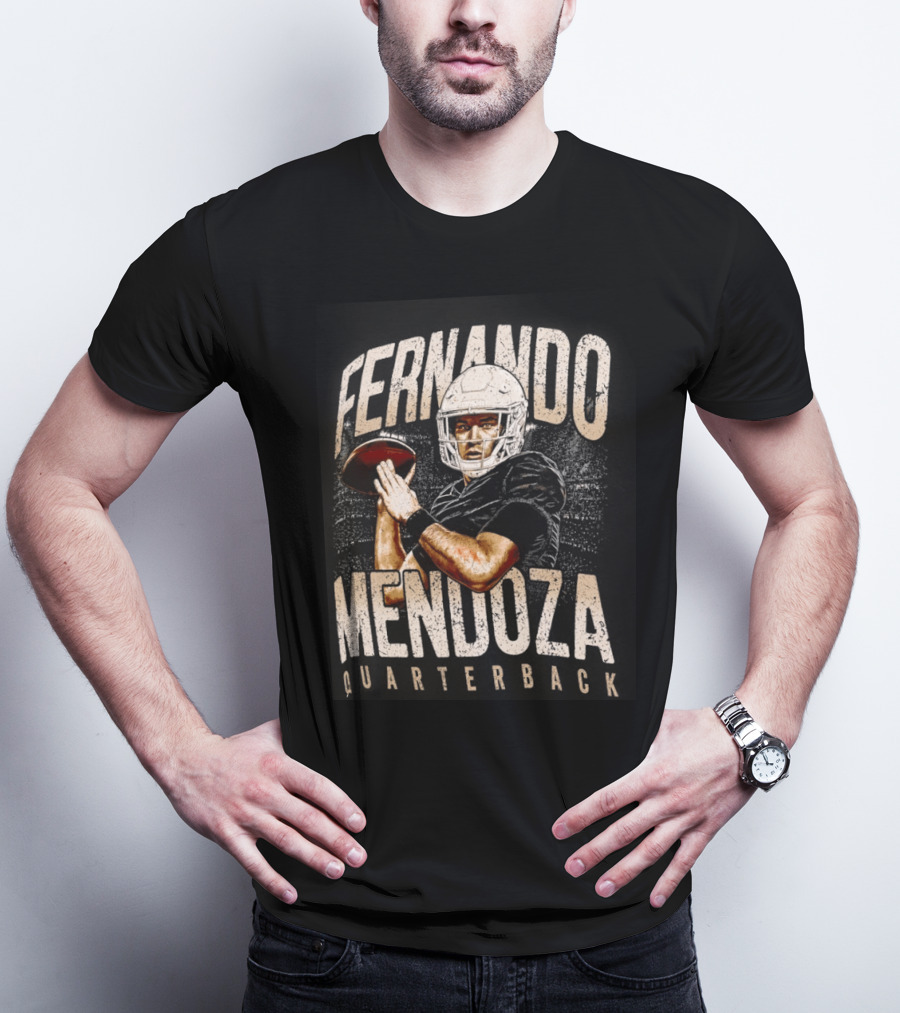 Fernando Mendoza Las Vegas Raiders Quarterback 2026 Draft T-Shirt