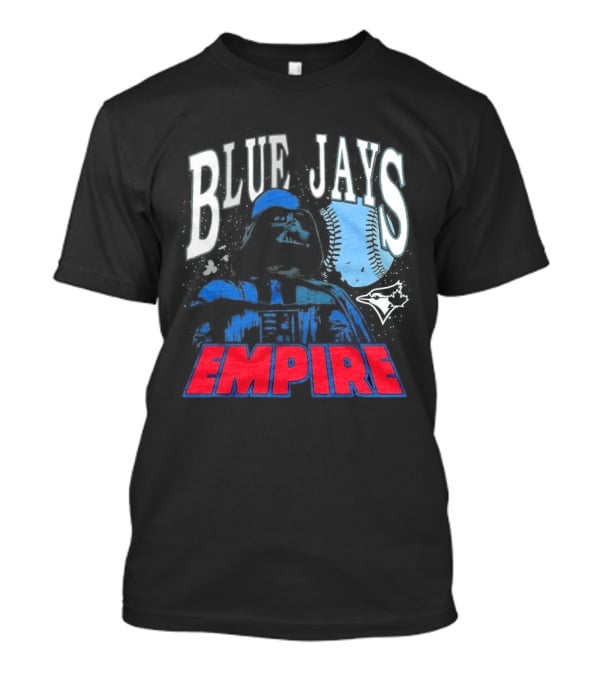 Star Wars MLB Crossover Blue Jays Empire Collaboration T-Shirt