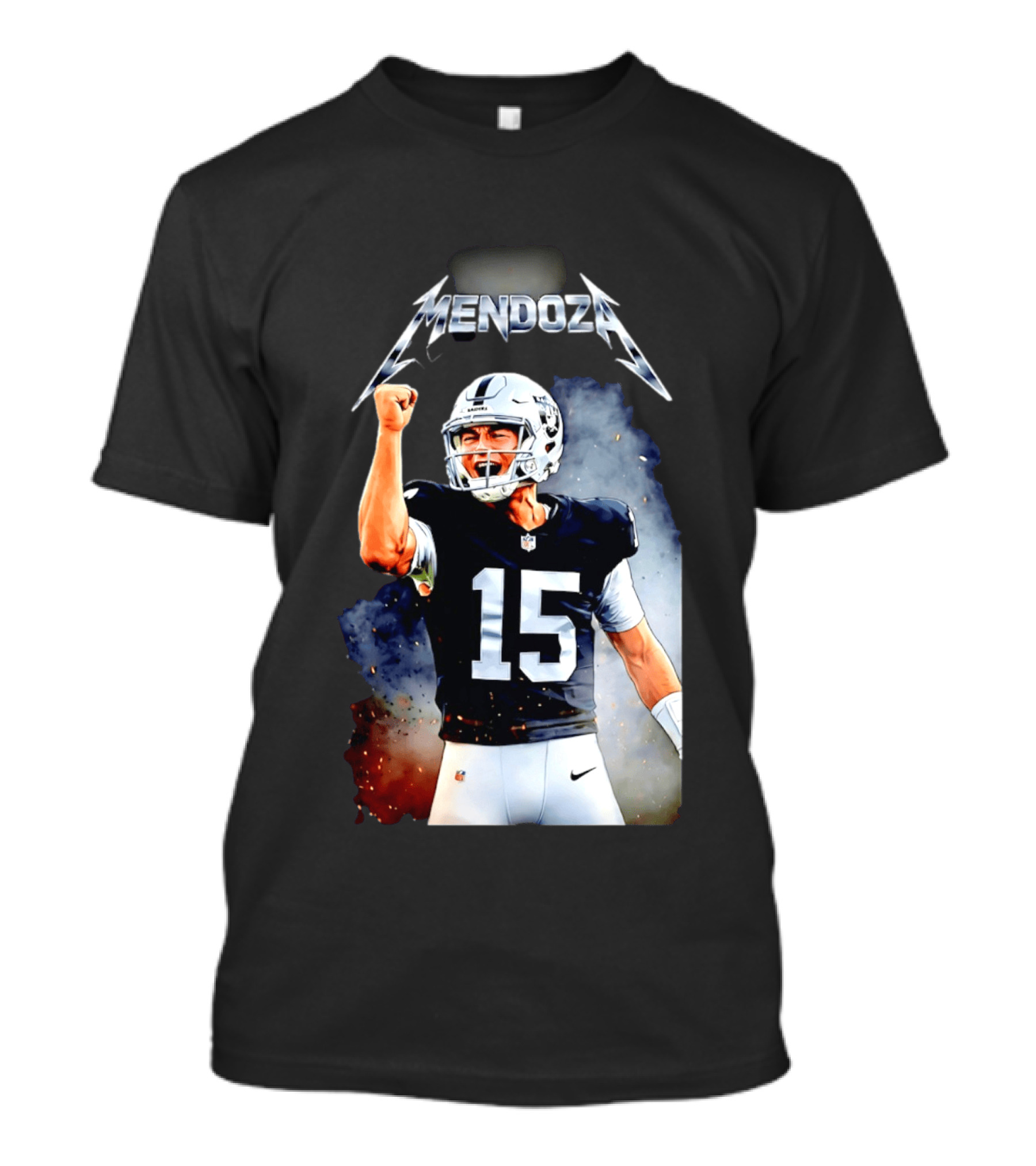 Mendoza Las Vegas Raiders 2026 Draft Fan Gear T-Shirt