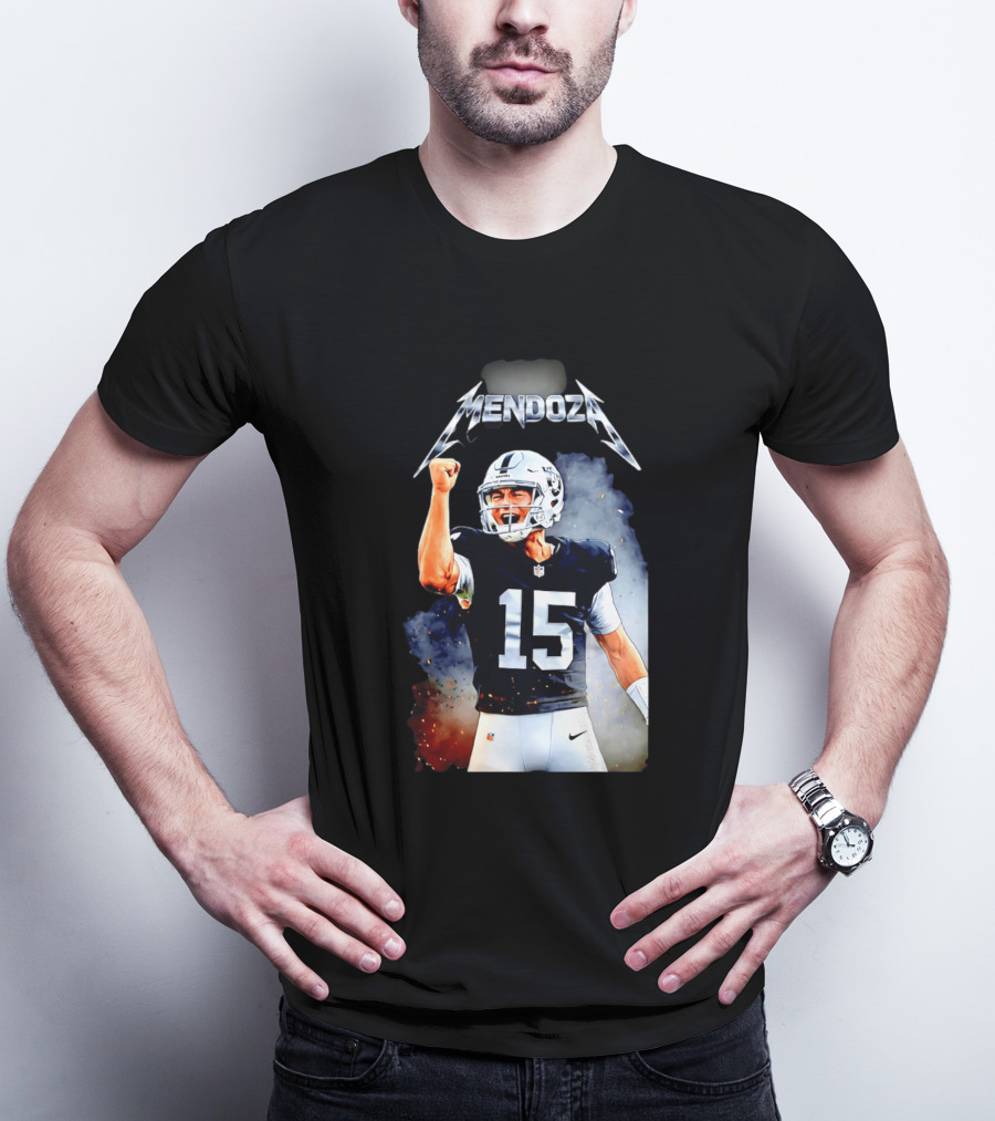 Mendoza Las Vegas Raiders 2026 Draft Fan Gear T-Shirt