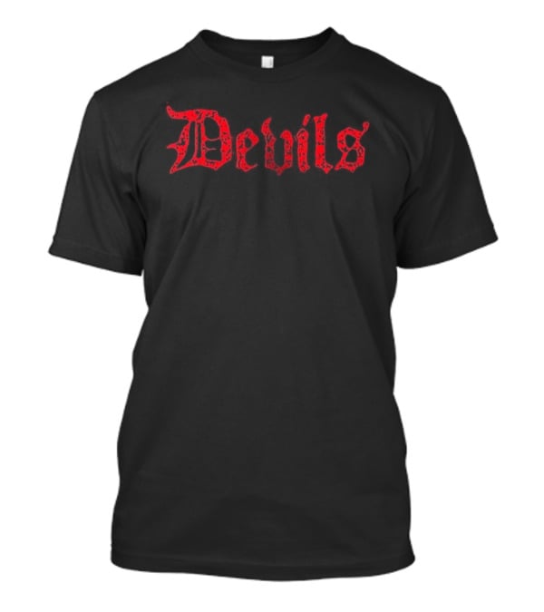 The 69 Eyes Devils Tour Dates Schedule T-Shirt