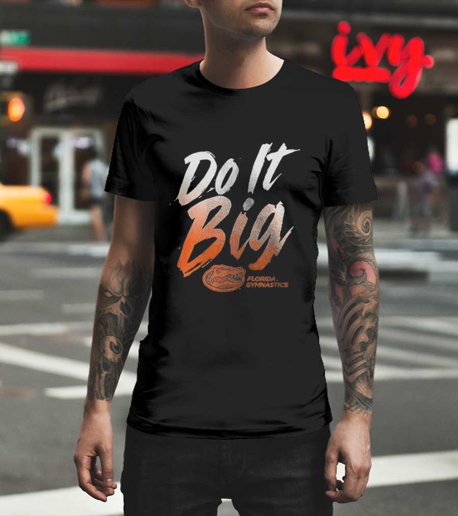 Florida Gymnastics Do It Big Brushstroke T-Shirt