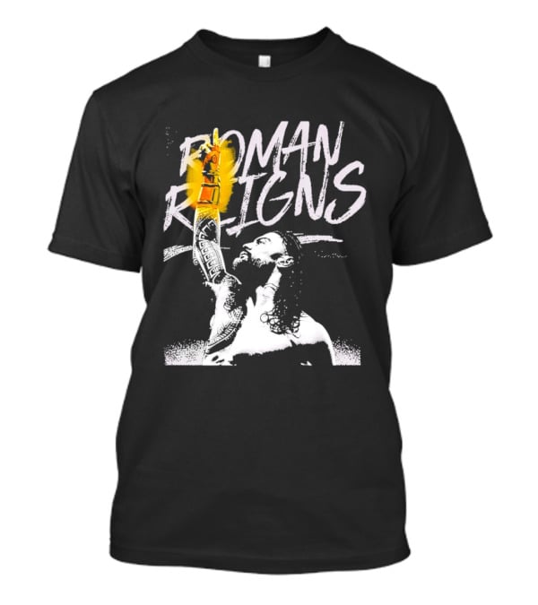 Roman Reigns WrestleMania 42 Champion 2026 Vegas Heavyweight T-Shirt
