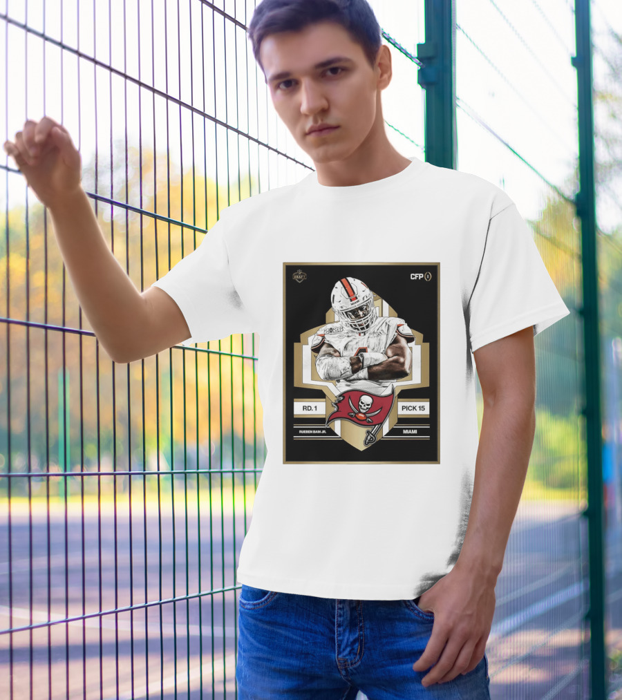Rueben Bain Jr Miami 2026 Draft Tampa Bay Buccaneers Pick 15 T-Shirt