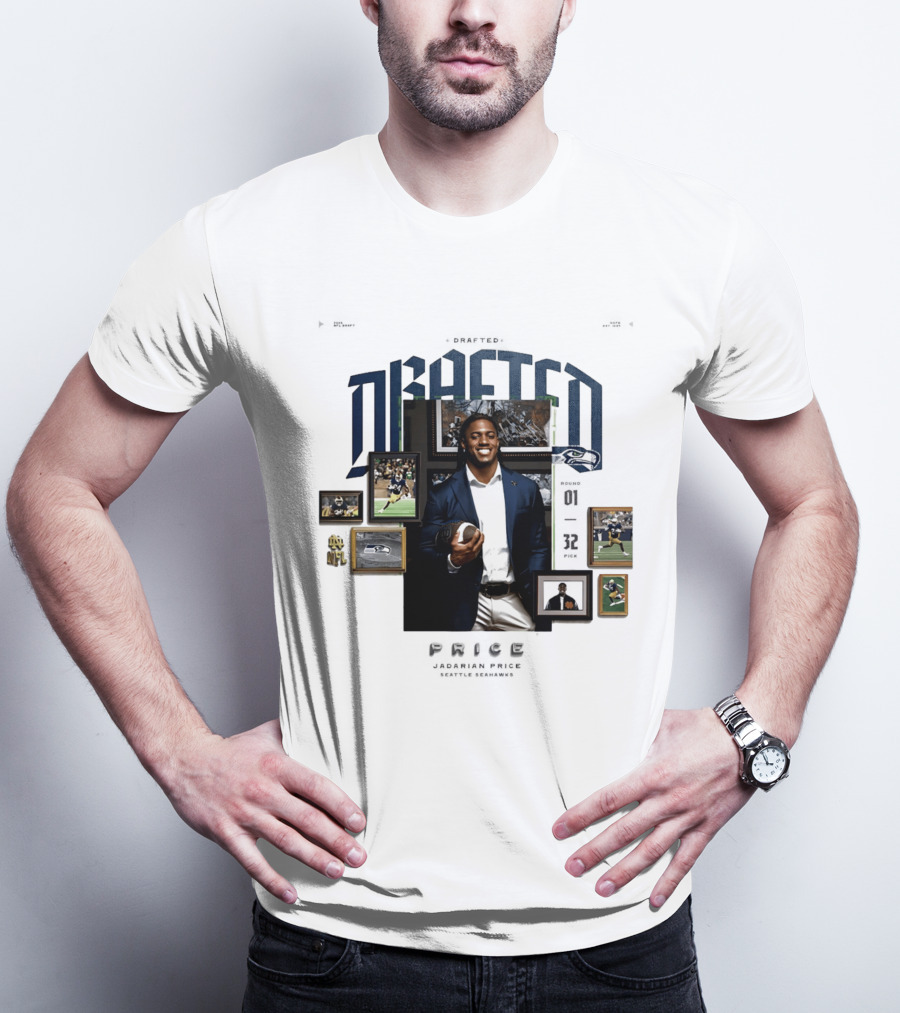Seattle Seahawk 2026 Drafted Jadarian Price Football Highlights NFL T-Shirt