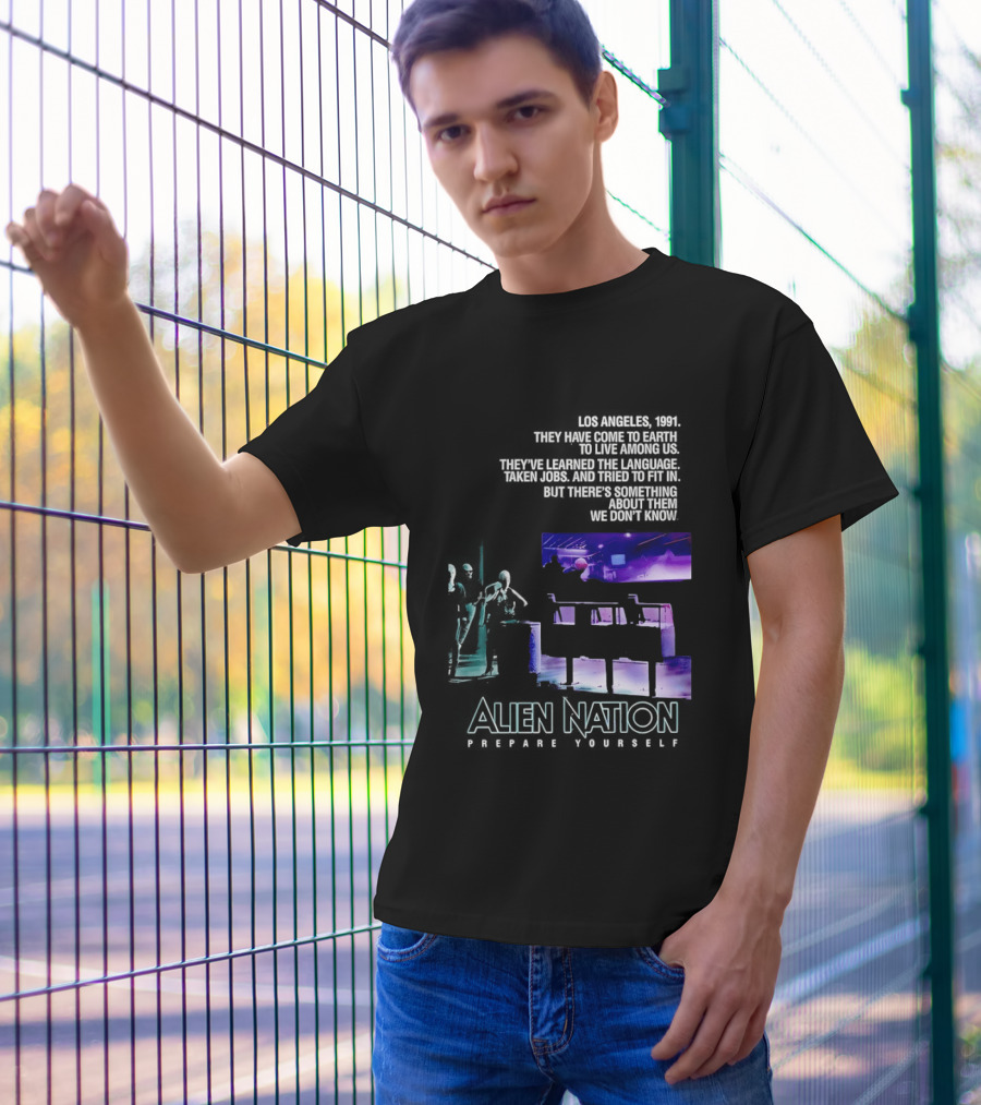 Alien Nation Prepare Yourself Sci Fi Movie Los Angeles 1991 T-Shirt