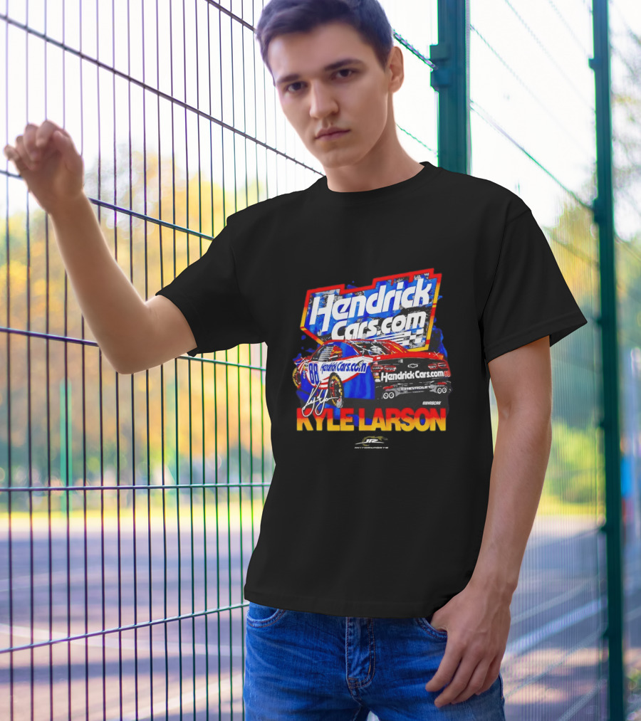 Hendrick Cars Com Kyle Larson NASCAR Racing 88 Chevy T-Shirt