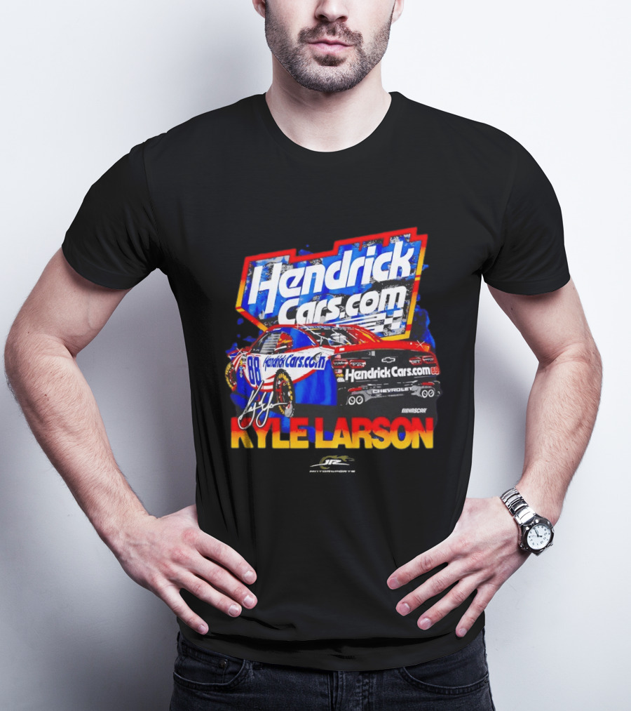 Hendrick Cars Com Kyle Larson NASCAR Racing 88 Chevy T-Shirt