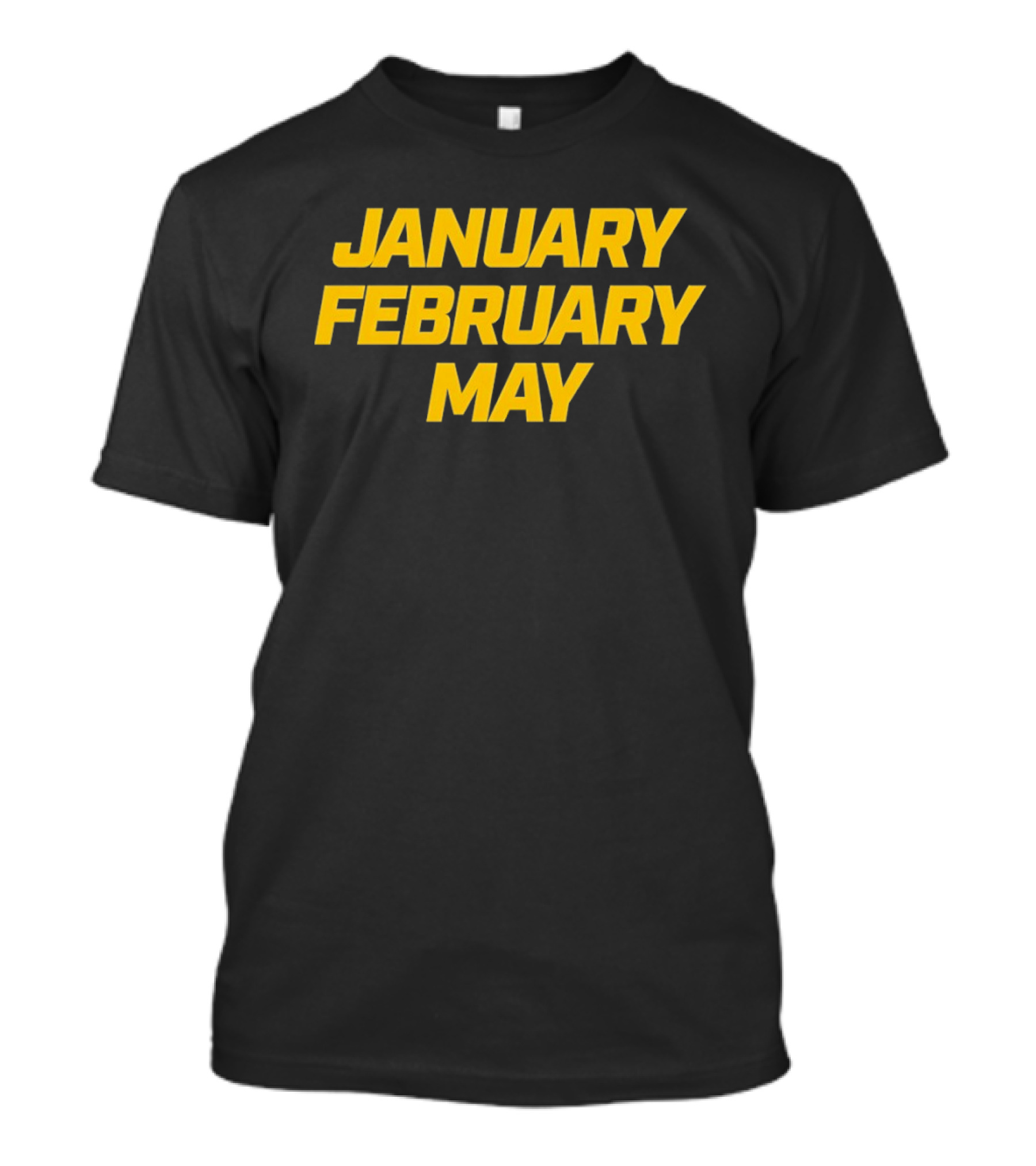 January February May Michigan Wolverines Basketball March Madness T-Shirt