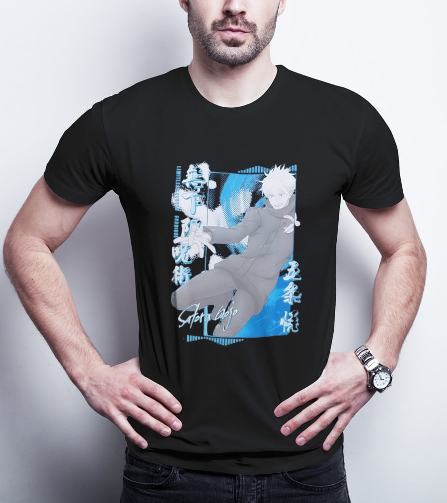 Jujutsu Kaisen Satoru Gojo Infinite Void Pose Sorcery Curse T-Shirt