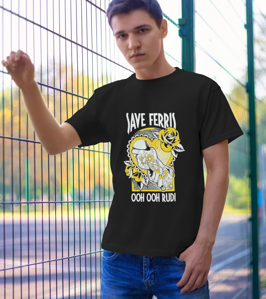 Save Ferris Ooh Ooh Rudi Rose T-Shirt