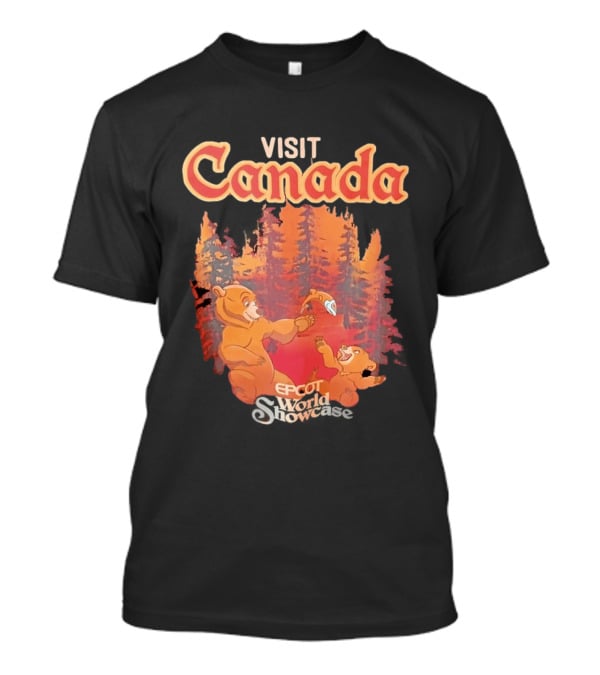 Visit Canada Kenai And Koda Epcot World Showcase T-Shirt
