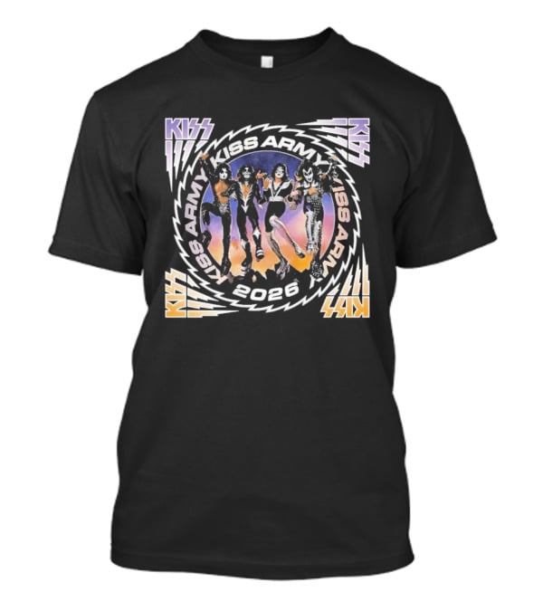 Kiss Army 2026 Vip Membership Exclusive T-Shirt