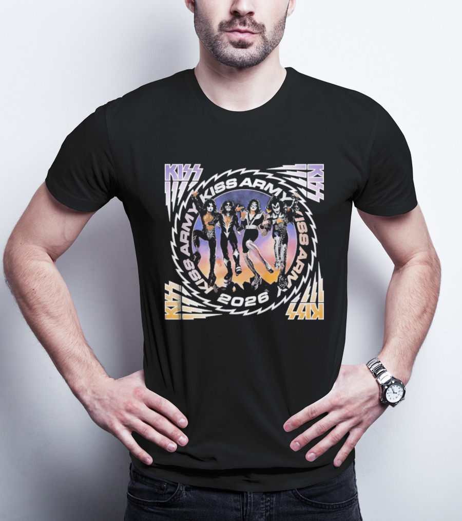 Kiss Army 2026 Vip Membership Exclusive T-Shirt