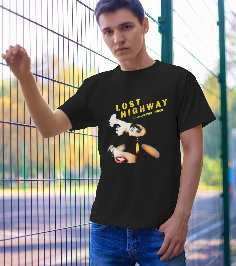 Lost Highway David Lynch Movie Surreal Elements Eyes Lips T-Shirt