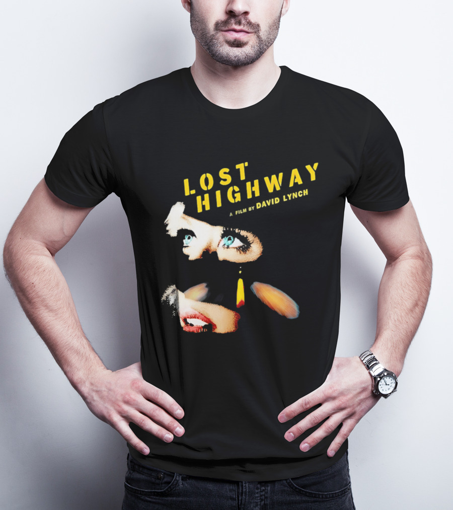 Lost Highway David Lynch Movie Surreal Elements Eyes Lips T-Shirt