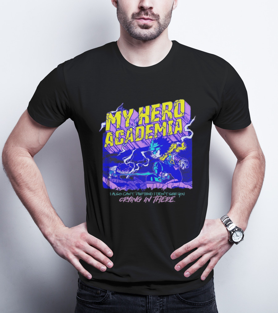 My Hero Academia Izuku Midoriya Crying In There Tomura Shigaraki T-Shirt