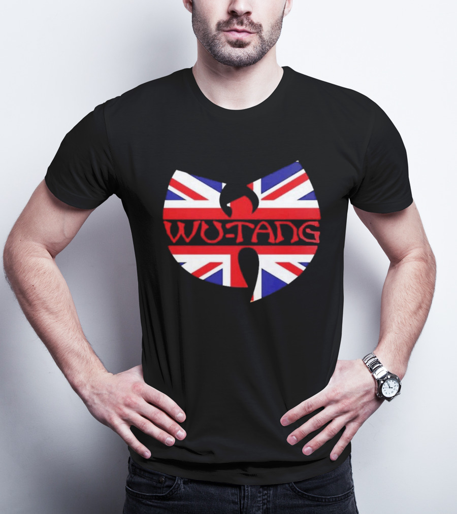 Wu Tang Clan Union Jack UK 2026 London Manchester Tour T-Shirt