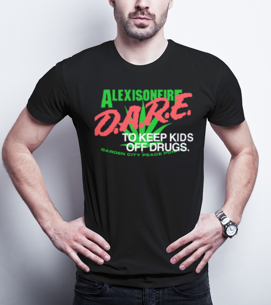 Alexisonfire DARE To Keep Kids Off Drugs Camden City Beach Patrol T-Shirt
