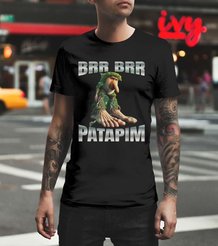 Brr Brr Patapim Tree Creature Fantasy Greenery T-Shirt