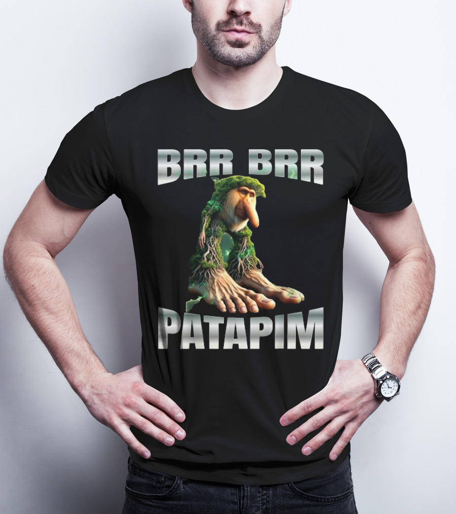 Brr Brr Patapim Tree Creature Fantasy Greenery T-Shirt